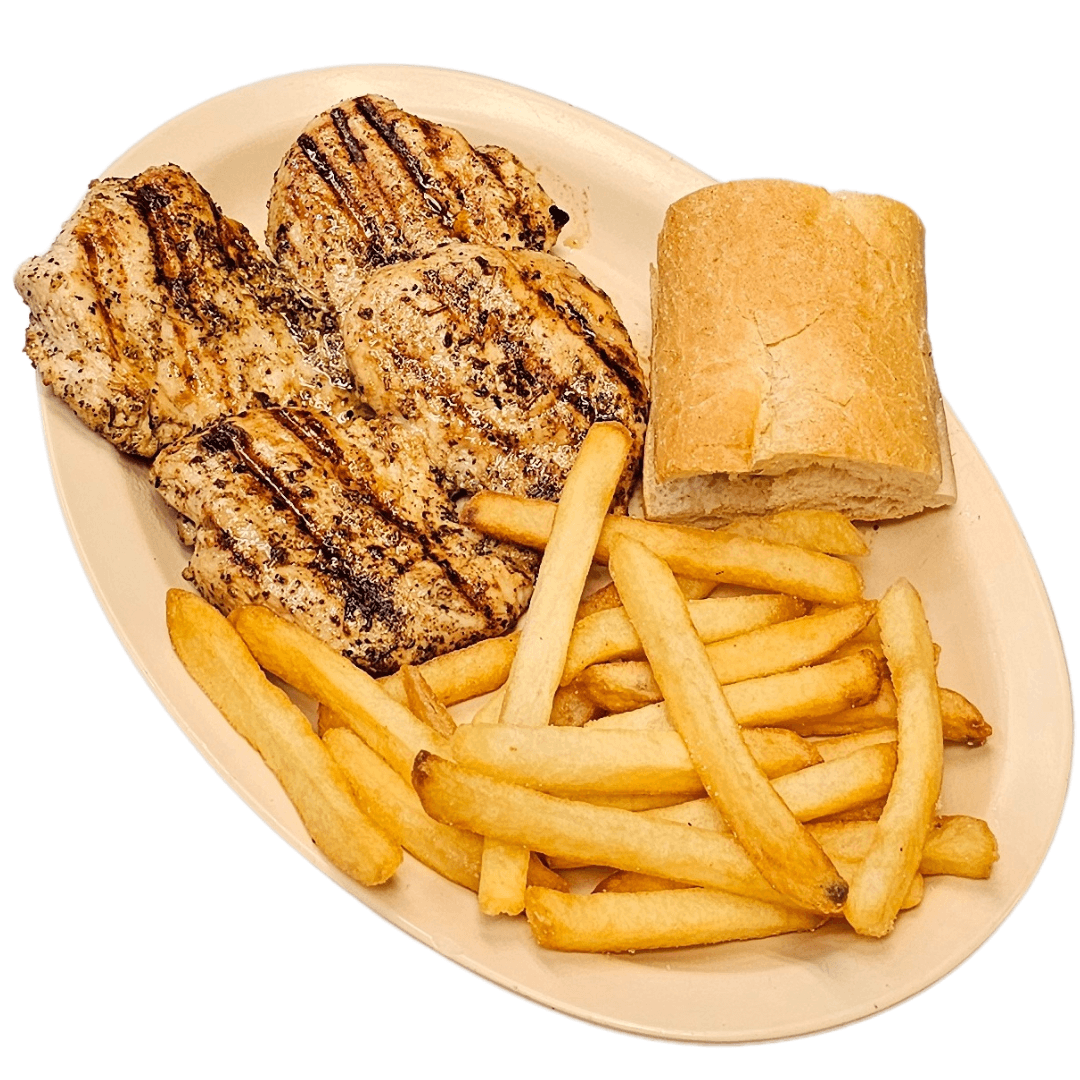 Chicken Breasts Plate - Mrcs Hotdogs and more